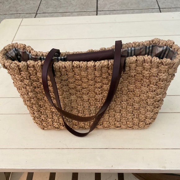 Cynthia Hart | Bags | Cynthia Hart Woven Sea Grass Tote Bag Good ...